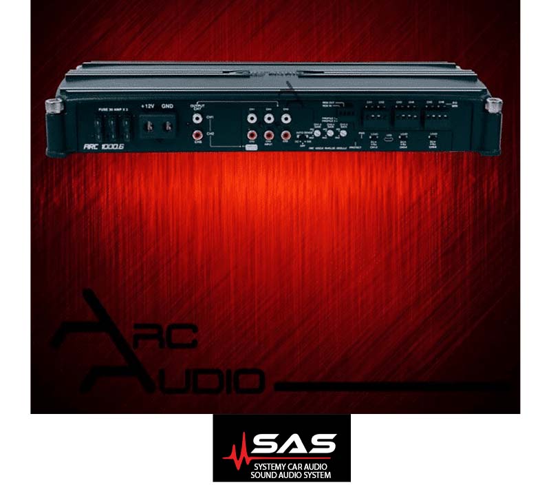 Wzmacniacz ARC Audio ARC 1000.6 DSP 6- kanałowy wzmacniacz ...